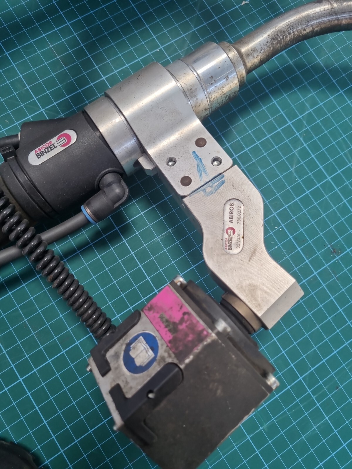 Abicor Binzel 3 15579.7,CAT 2 mount, wire feed motor PMED12MA14AK ...