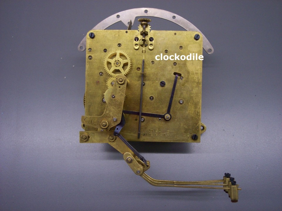 NEW SETH THOMAS CLOCK KEY FOR #124 WESTMINSTER CLOCK MOVEMENT 18,800 ...