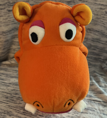 Rare Vintage 11” Gymboree Orange & Pink Dinosaur Plush Hand Puppet | eBay