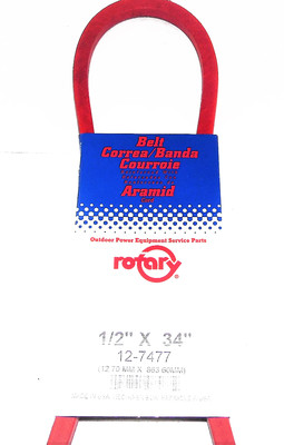 7477/4L340 Belt (1/2"X34") Compatible With Craftsman 179092, 416954 ...