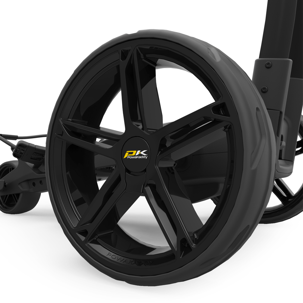 PowaKaddy Unisex FX1 Lithium Battery 18 Hole PowaFrame Golf Trolley ...