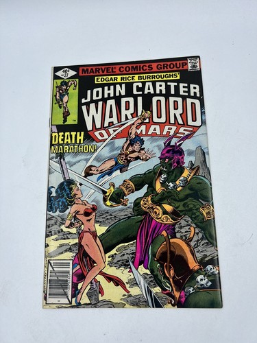 John Carter, Warlord Of Mars #27 Marvel Comic Bronze-Age 1979 - Bagged & Boarded | eBay