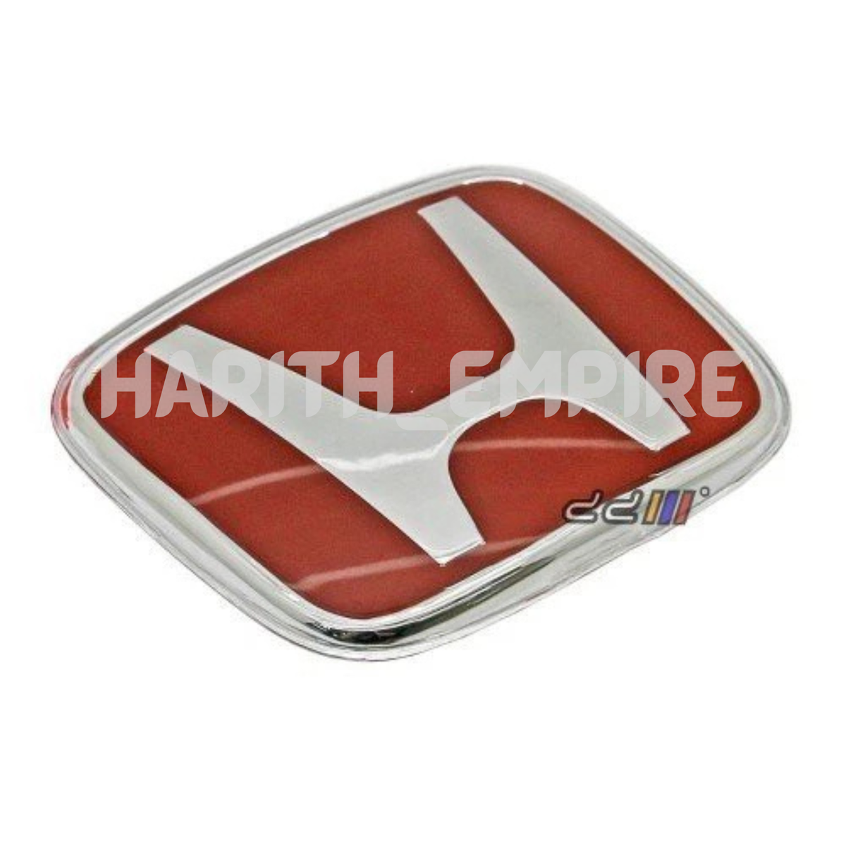 Emblems Honda Red JDM Red "H" Emblem Set (2 PCS) For 96-00 Honda Civic ...