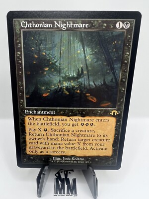 2024 MODERN HORIZONS 3 RETRO FRAME FOIL CHTHONIAN NIGHTMARE #406 MTG | eBay