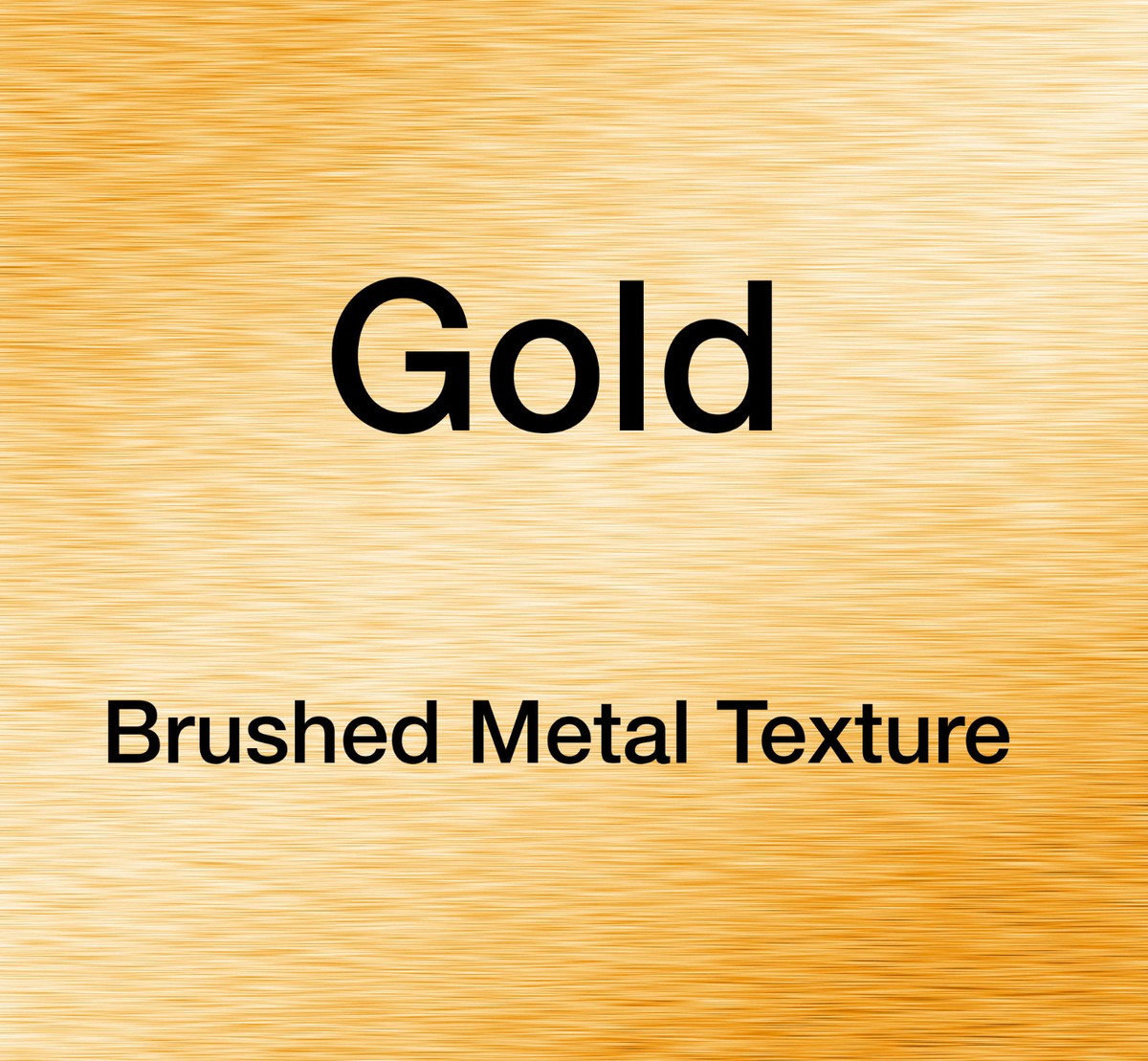 Brushed Gold Metal Texture
