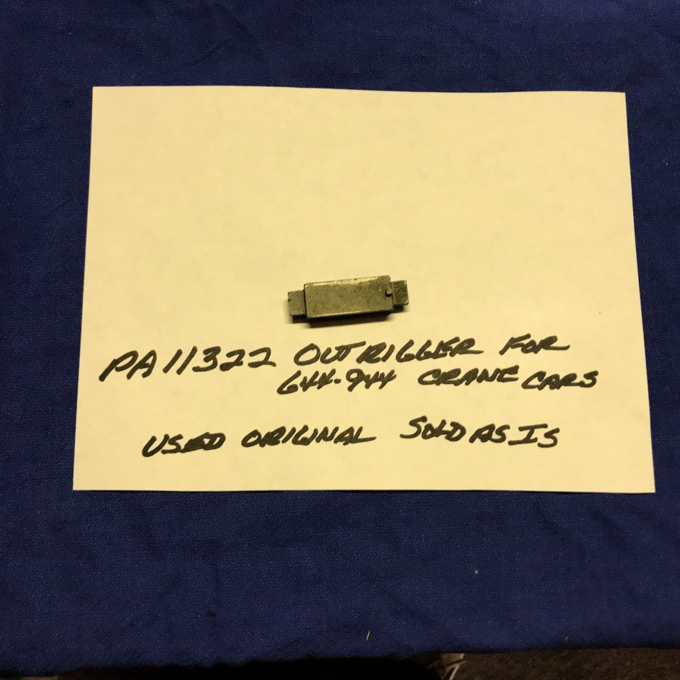 American Flyer Original Parts - PA11322 Outrigger for 644-944 Crane ...