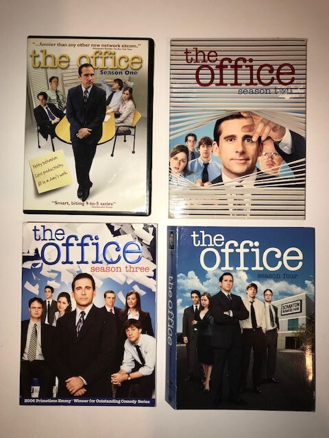 Lot of 4 The Office DVD Boxed Sets - Complete Seasons 1, 2, 3, 4 | eBay