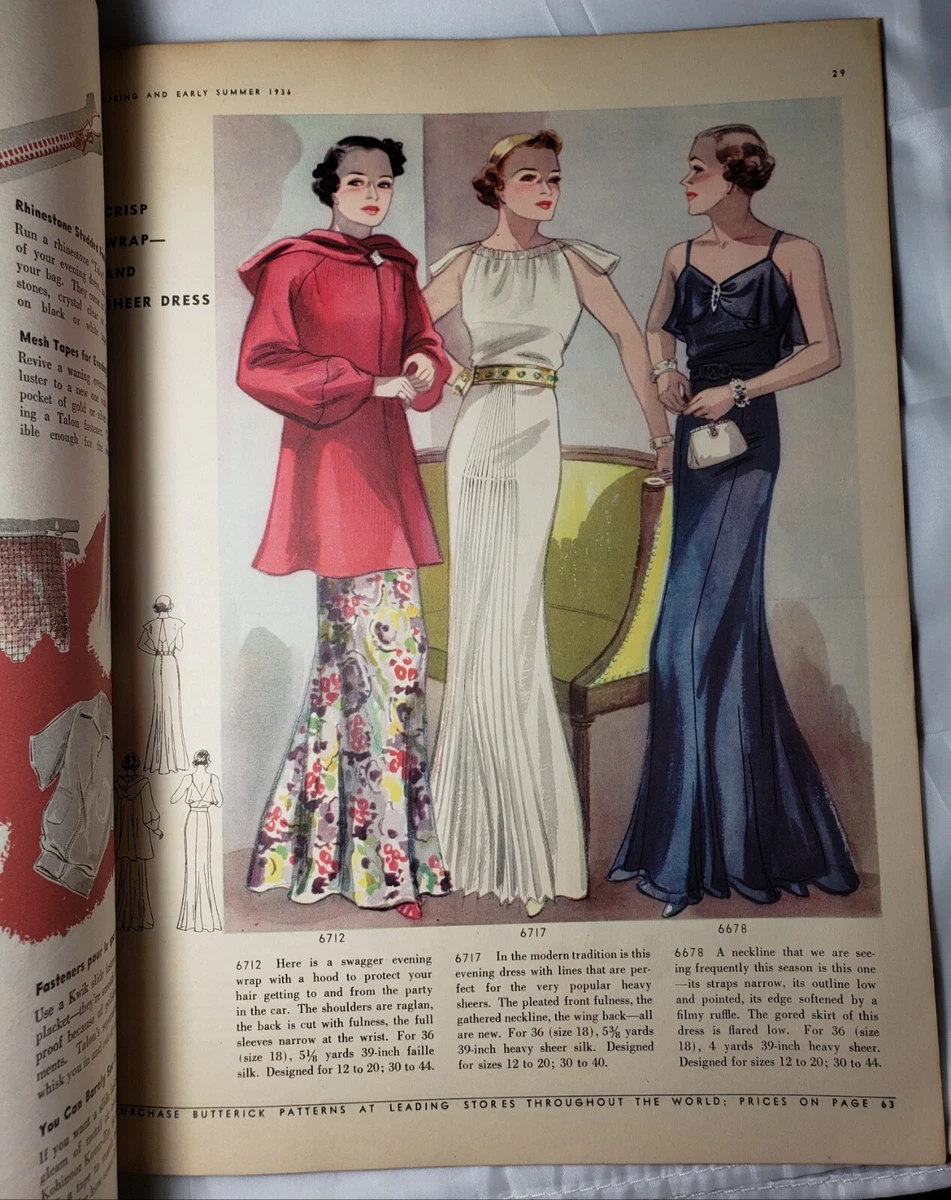 1936 Fashion