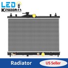 Aluminum Radiator For 2007 2008 2009 2010 2011 Nissan Versa Tiida 1.6L ...