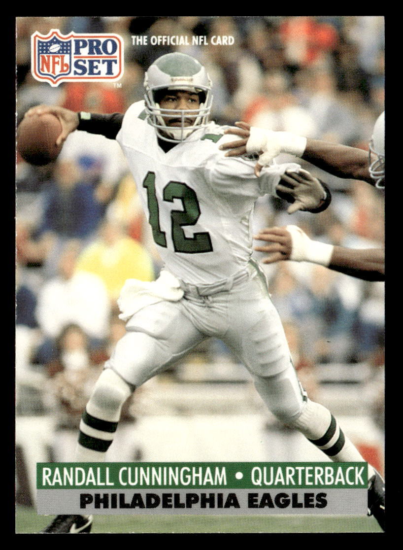 Randall Cunningham 1991 Pro Set Card #256 Philadelphia Eagles | eBay
