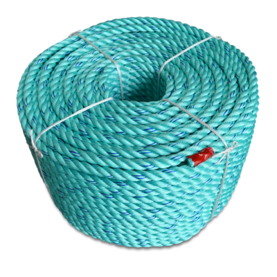 CWC BLUE STEEL ROPE - 7/8" X 600' TEAL W/DARK BLUE TRACER | eBay