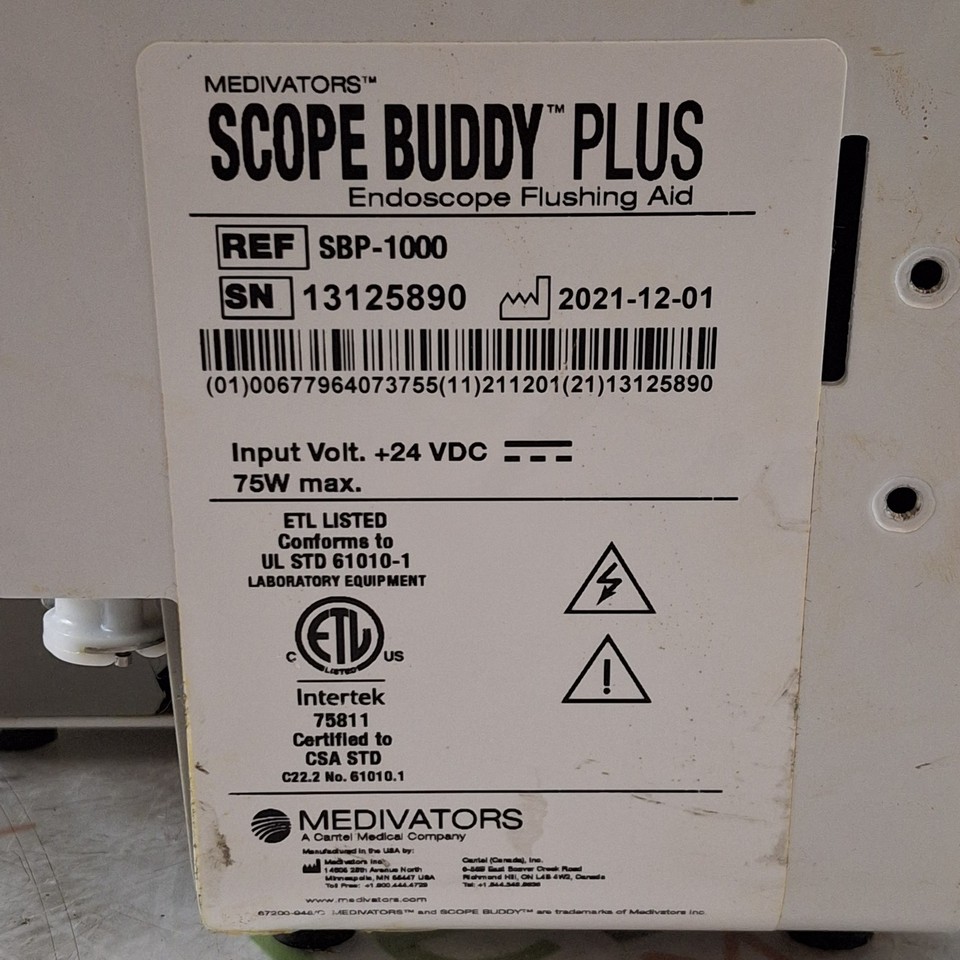 Medivators Scope Buddy Plus Endoscope Reprocessor | eBay