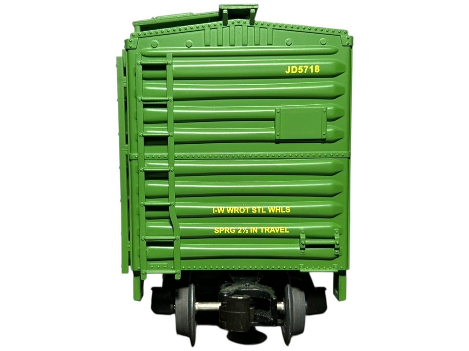 MTH Premier John Deere 40' Boxcar Tractor Moline Illinois O Gauge | eBay