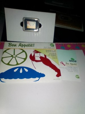 New Making Memories Slice Design Card - bon appetit | eBay