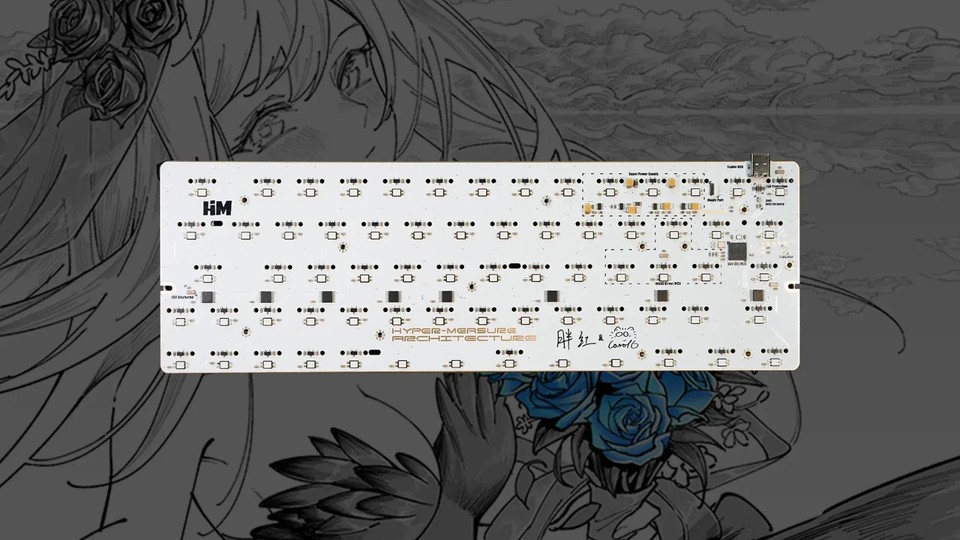 HM Lab HM64Z Pcb Kit HM Z Platform HE PCB Kit 64 Key Layout US Layout ...