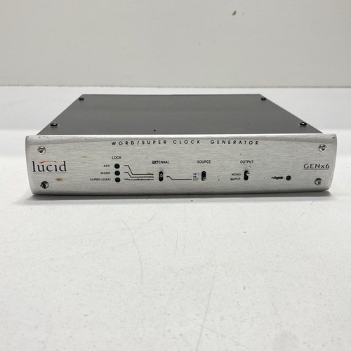 Lucid Silver Genx6 Word Super Clock Generator FOR PARTS OR REPAIR | eBay