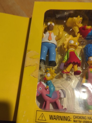 2007 The Simpsons Movie Collectible Action Figure Complete Set PVC 5 ...