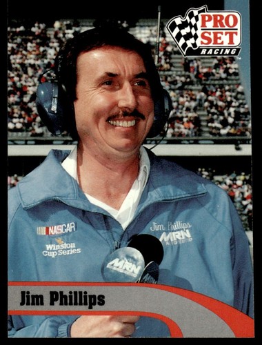 1992 Pro Set Racing Card Jim Phillips #235 9425 | eBay