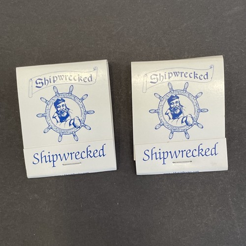 Shipwrecked Brew Pub Matchbooks Egg Harbor Door County Wisconsin ...