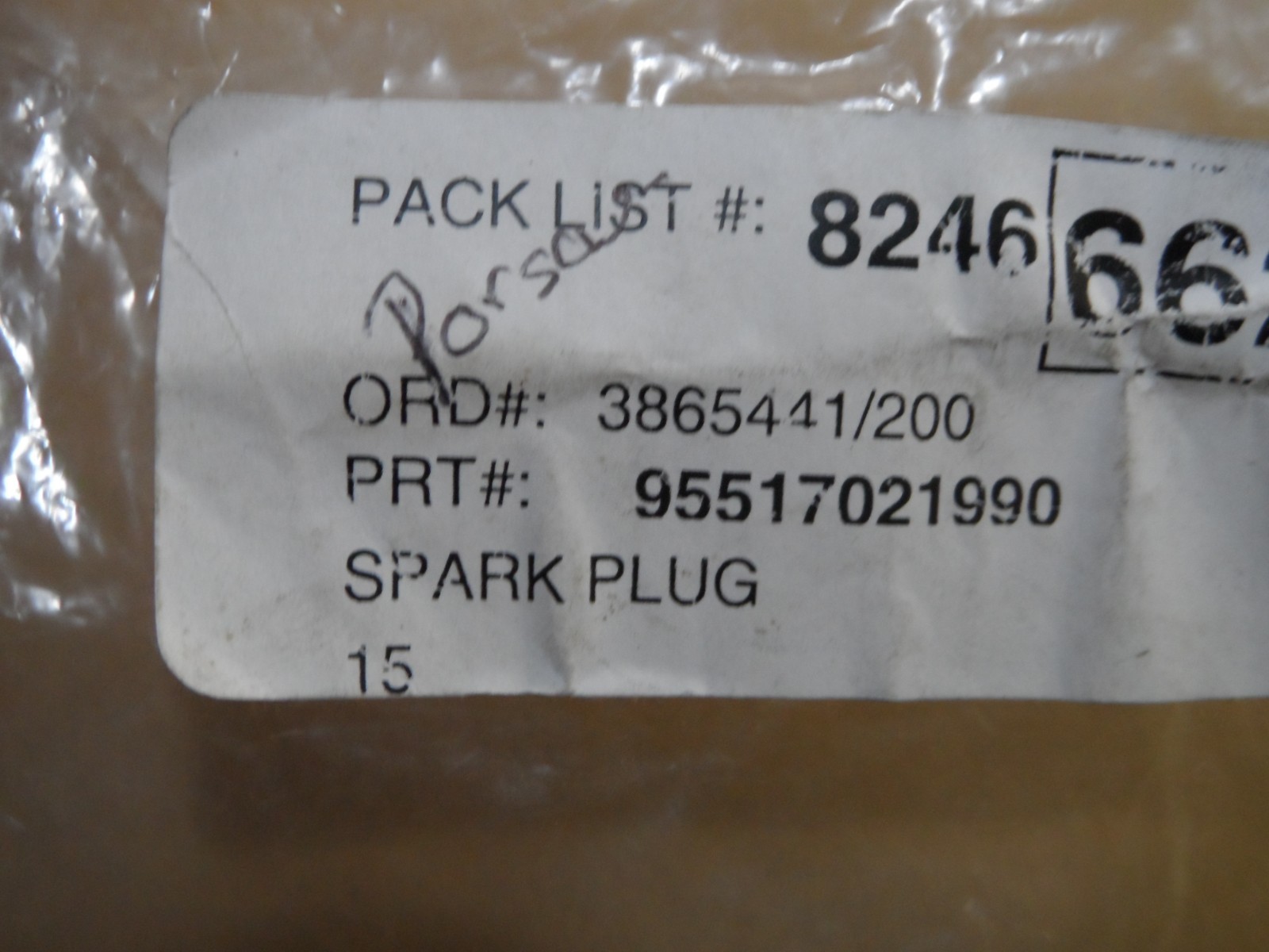 04 05 06 Porsche Engine Ignition Spark Plug 95517021990 stock# 134FL | eBay