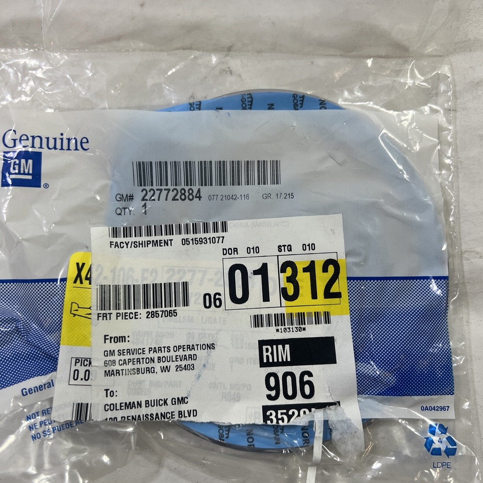 Genuine OEM GM Buick Enclave Liftgate Tri Shield Emblem 2008-2017 ...