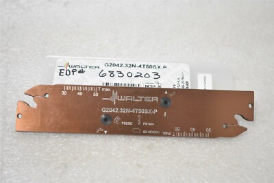 WALTER G2042.32N-4T50SX-P Indexable Cut-Off Blades Deep parting blade ...