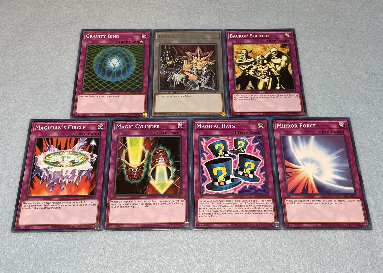 Yugioh Yami Yugi's Legendary Exodia Egyptian God Card Deck (45 Cards ...
