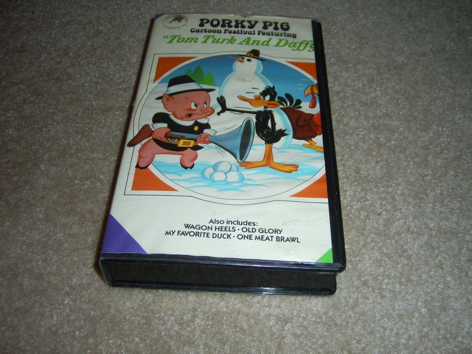 Porky Pig Cartoon Festival Featuring "Tom Turk and Daffy" (VHS, 1986) for sale online | eBay