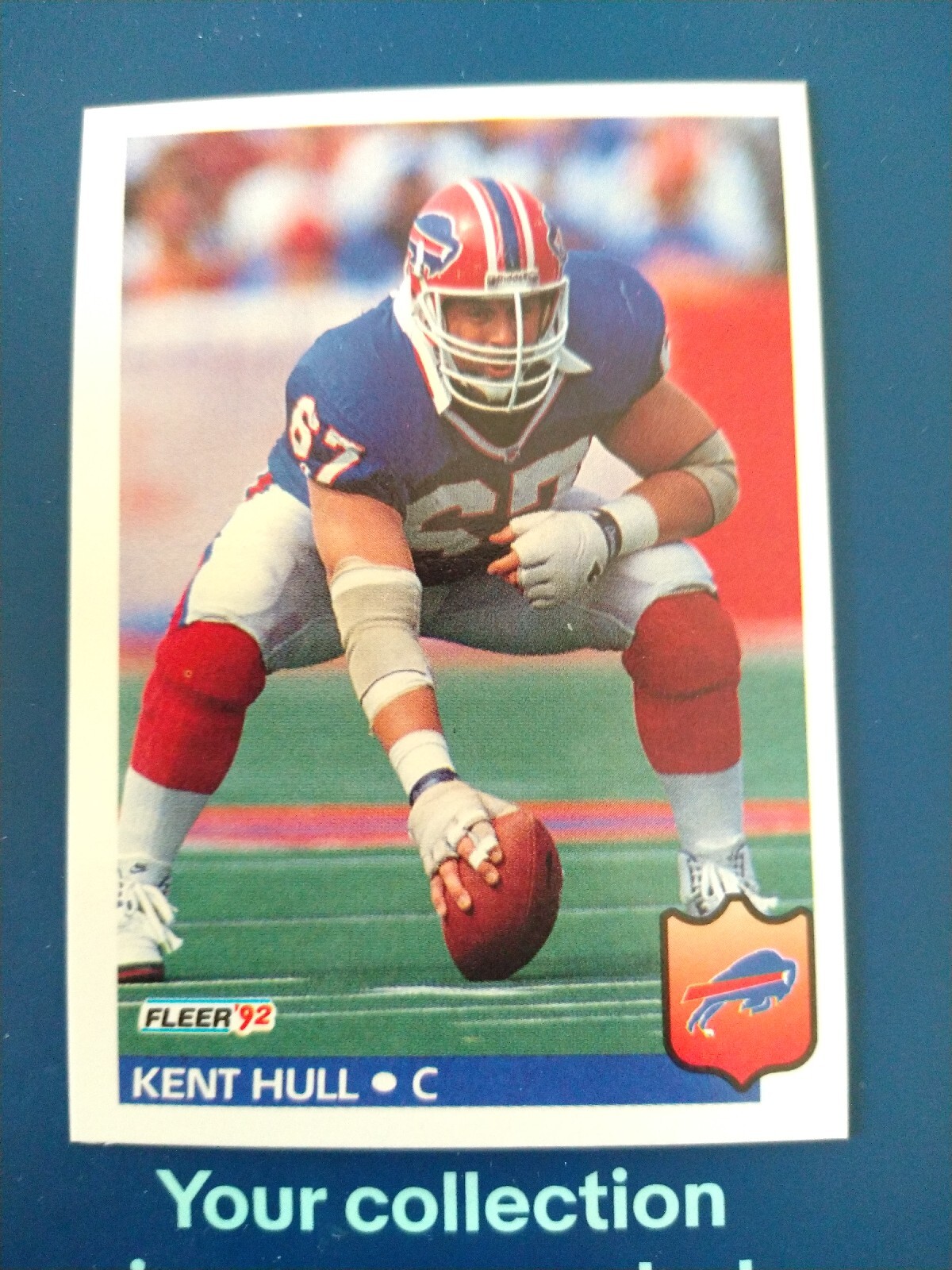 1992 Fleer Football KENT HULL #22 Buffalo Bills | eBay