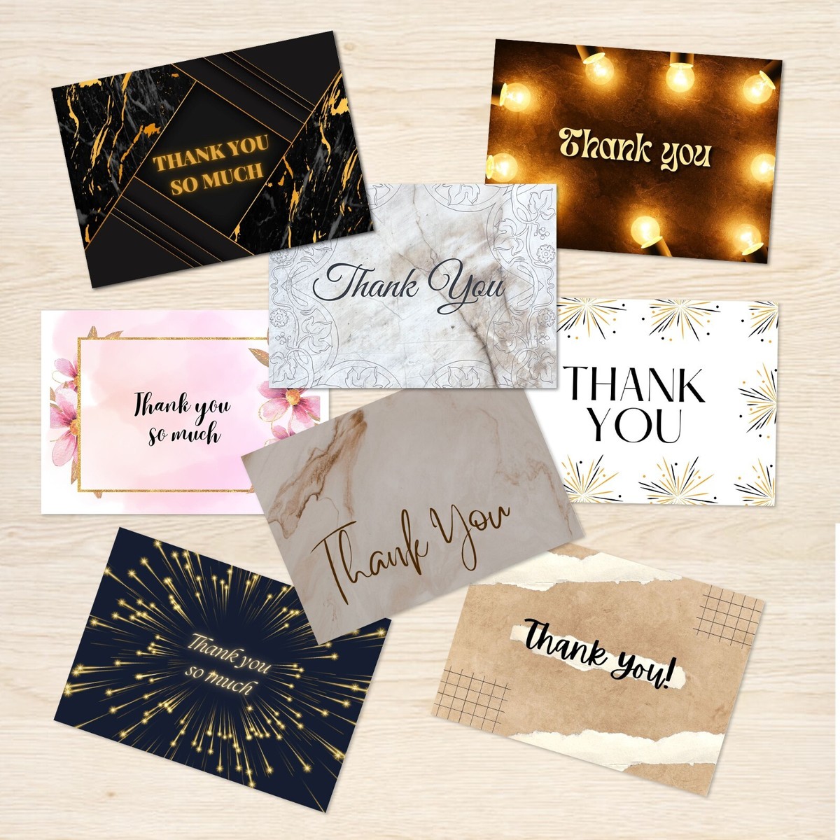 Professional Thank You Card Designs