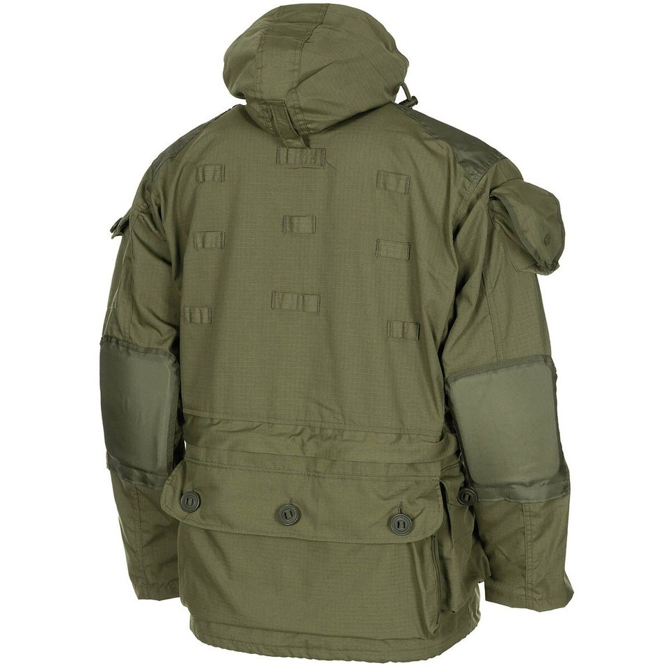 Mfh Jacket Coat Men Military Medium Weight Commando Jacket Smock Olive ...