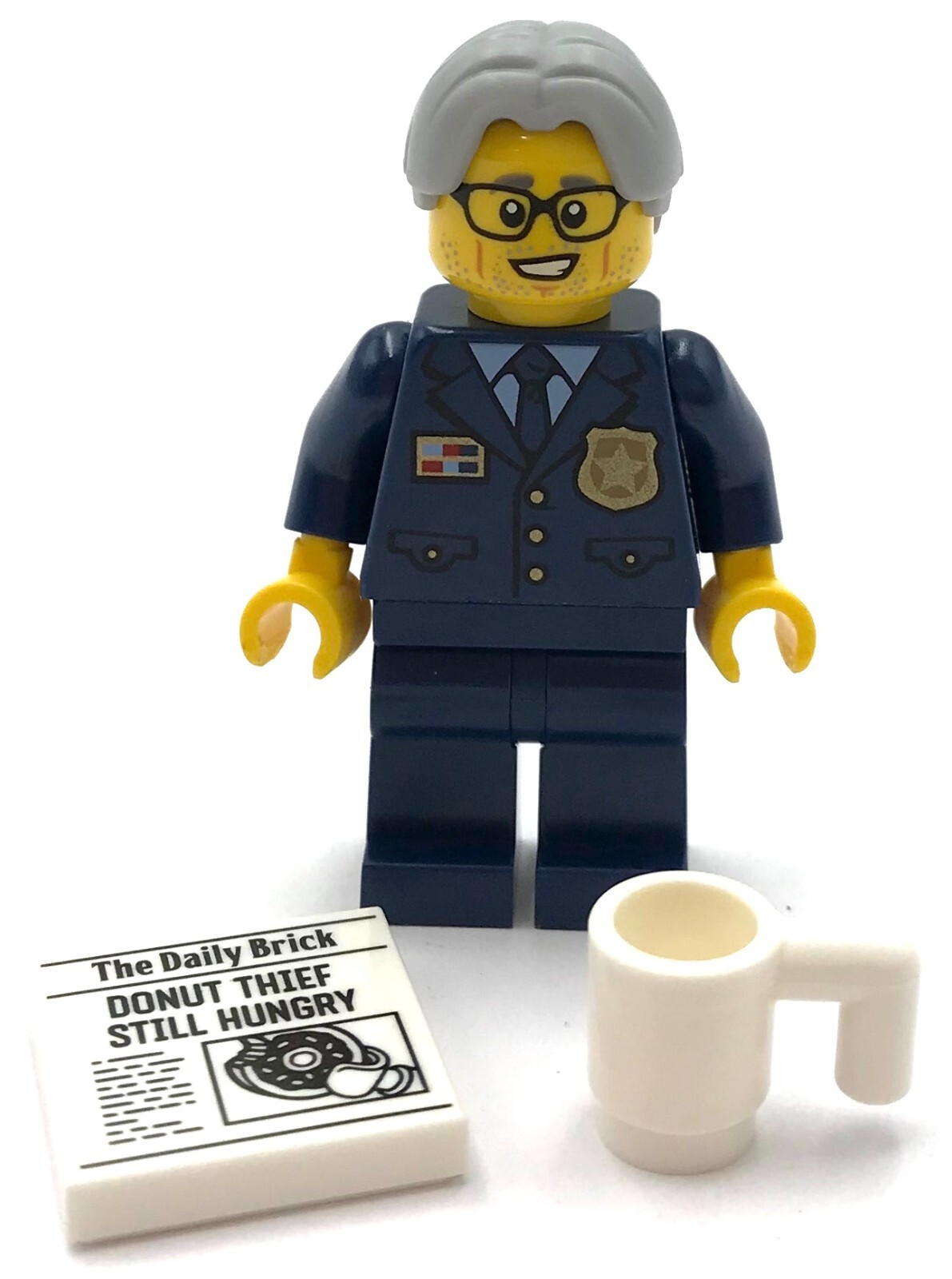 Lego New Minifigure Police Chief Wheeler | eBay