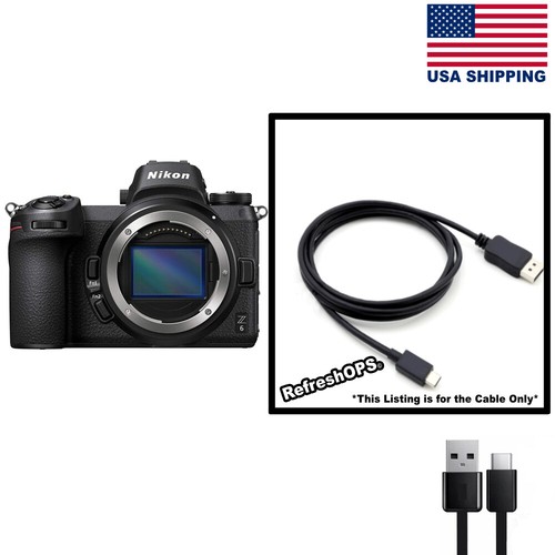 Nikon Z6 Full Frame Mirrorles Digital Camera USB Cable Transfer Cord ...