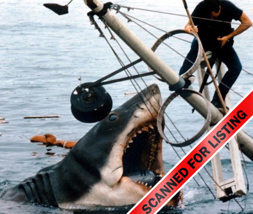 JAWS Roy Scheider as BRODY shooting at Bruce the shark 8X10 PHOTO #7034 ...