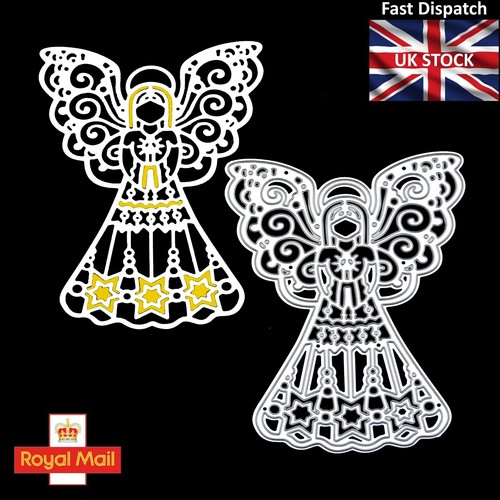 Decorative Angel Metal Cutting Die, Card Making, Paper Crafts ...