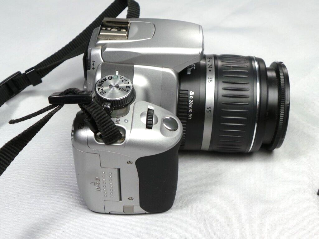 Canon Rebel XTi DS126151 DSLR Digital Camera EOS 400D 10.1MP Silver 18 ...