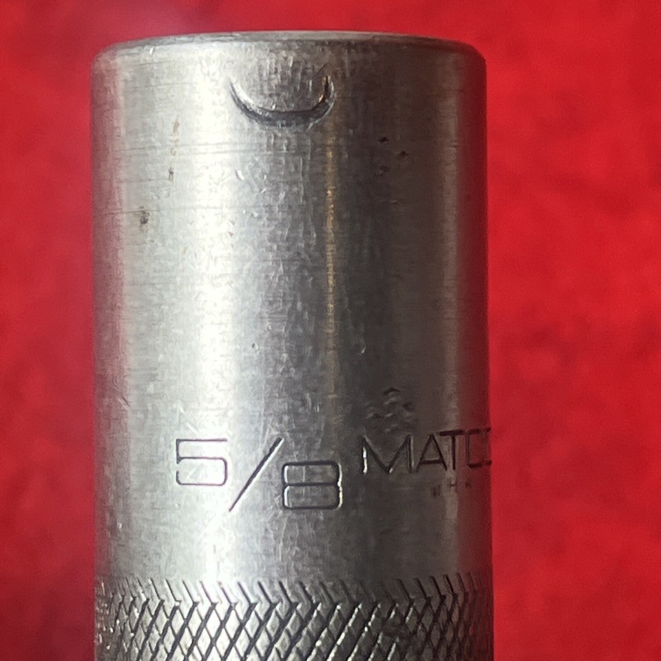 Matco Tools 3/8" Drive 6 Point 5/8" Swivel Spark Plug Socket BDU206P ...