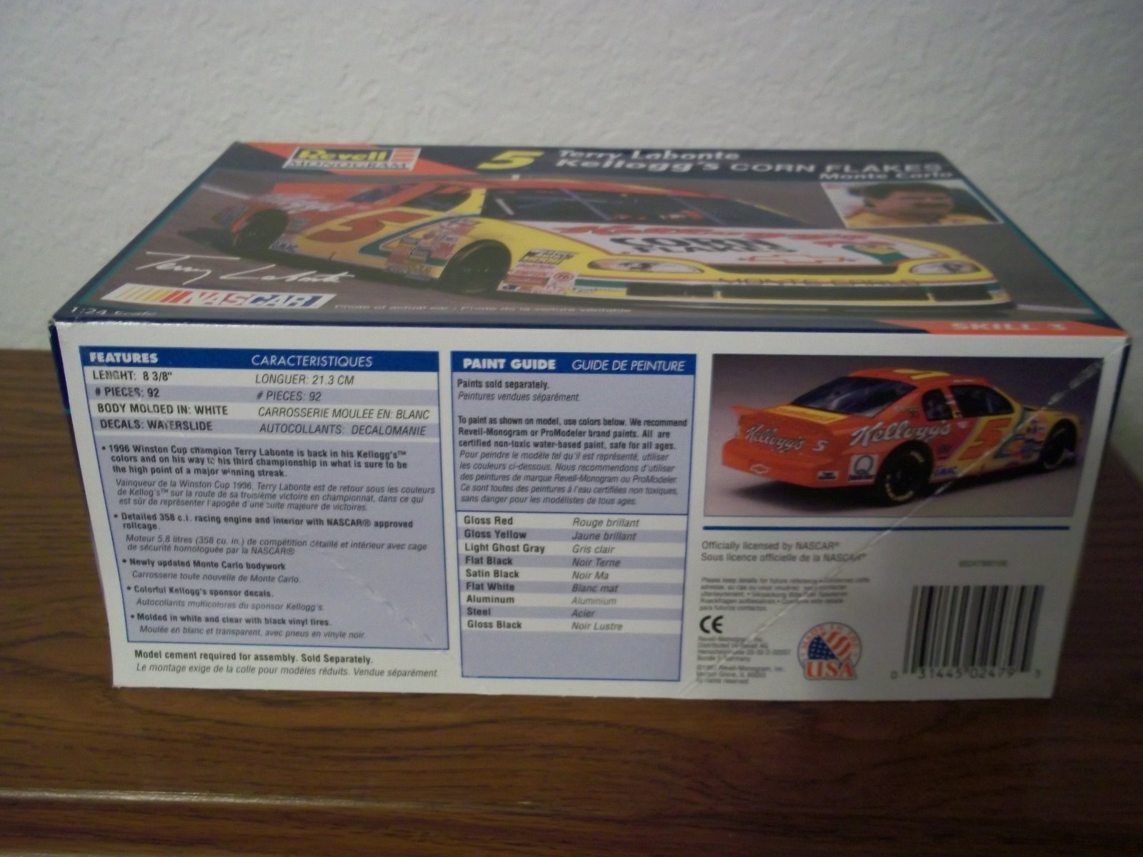 1997 REVELL MONOGRAM #5 TERRY LABONTE NASCAR MODEL CAR KIT | eBay