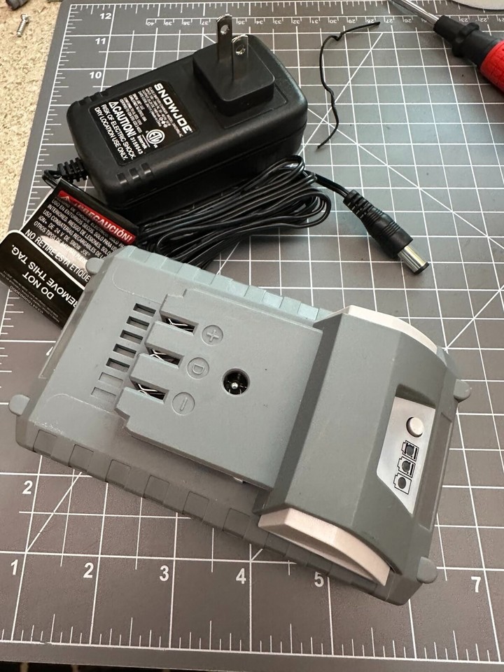 Sun Joe 24VBAT-LTE 24-Volt IONMAX Lithium Battery & Charger | eBay