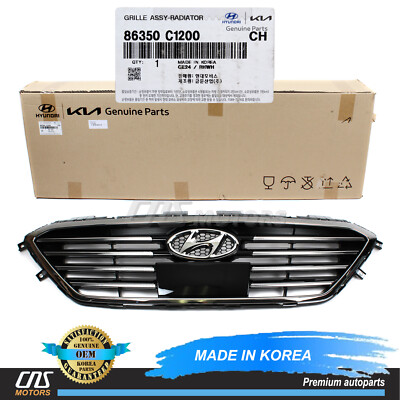 GENUINE Grille Radiator for 2015-17 Hyundai Sonata Smart Cruise ...