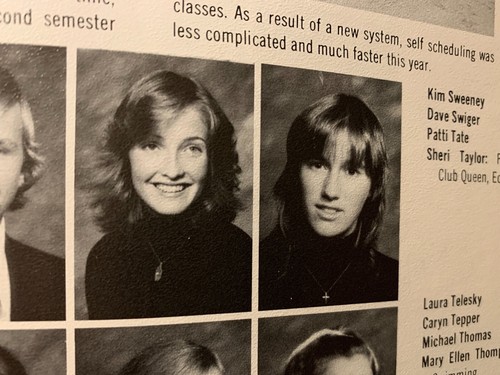 Patti Tate 1975 Sr year- Rolling Hills Estates, Ca. yearbook-Sharon ...