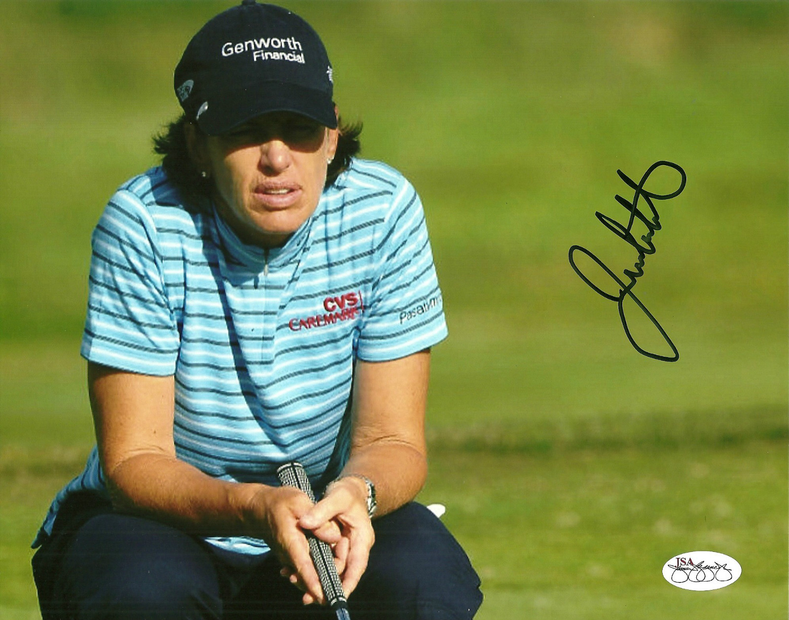Juli Inkster Hand Signed 8x10 Photo LPGA JSA Authenticated Golf ...