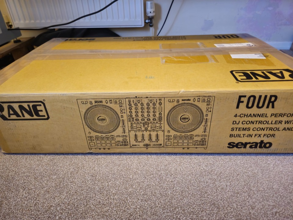 RANE FOUR Advanced 4 Channel Stems DJ Controller hardly used case ...