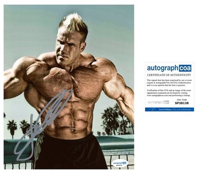 JAY CUTLER SIGNED 8X10 PHOTOGRAPH BODYBUILDER 4X MR. OLYMPIA ACOA | eBay