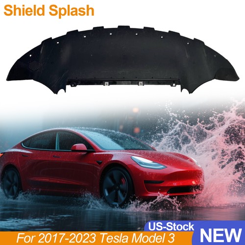 For 2017-2023 Tesla Model 3 Front Bumper Lower Valance Shield Splash ...