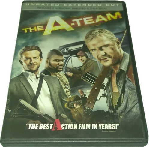 The A-Team DVD Liam Nelson , Bradley Cooper Jessica Biel Quinton ...