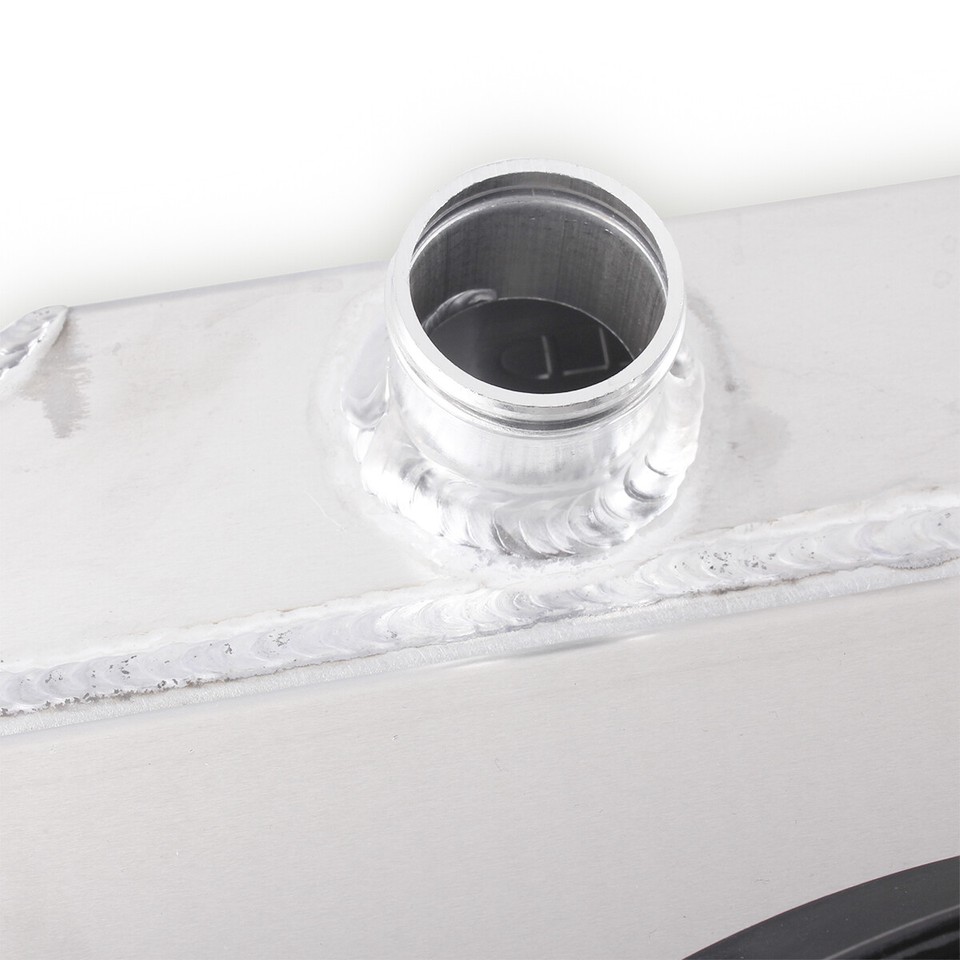 3 Row Aluminum Cooling Radiator&Shroud Fan for 72-86 Jeep CJ CJ5/CJ7 ...