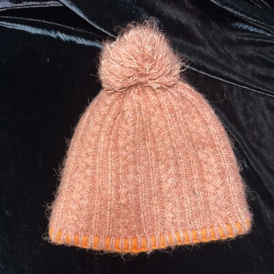 Universal Thread | Pink, Women’s Beanie w. Pom Pom | eBay