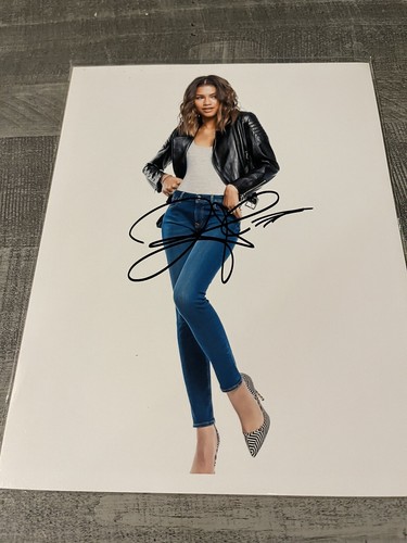 ZENDAYA, Signed Autograph 8x10 Photo, Dune, Euphoria, Disney, Spider ...