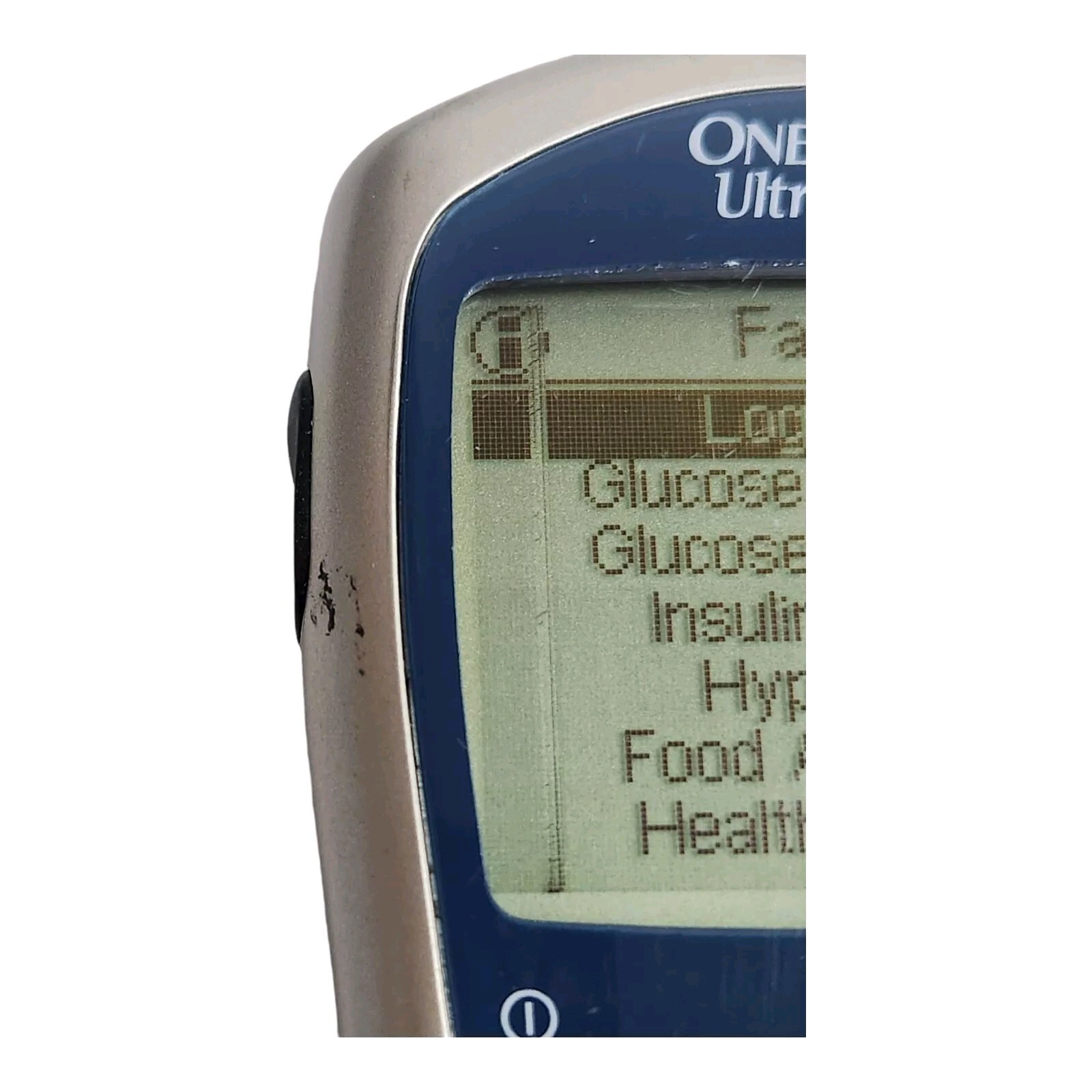 One Touch Ultra Smart Blood Glucose Meter (Works But Has Dead Pixels ...